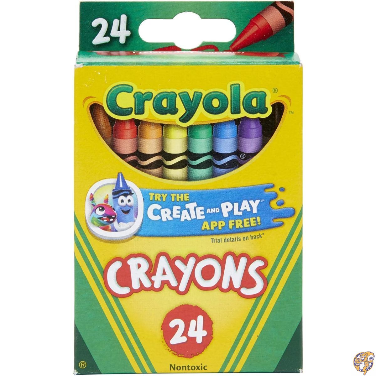 【楽天市場】Crayola Crayons 24 Colors (Pack of 4)：パームスアメリカ