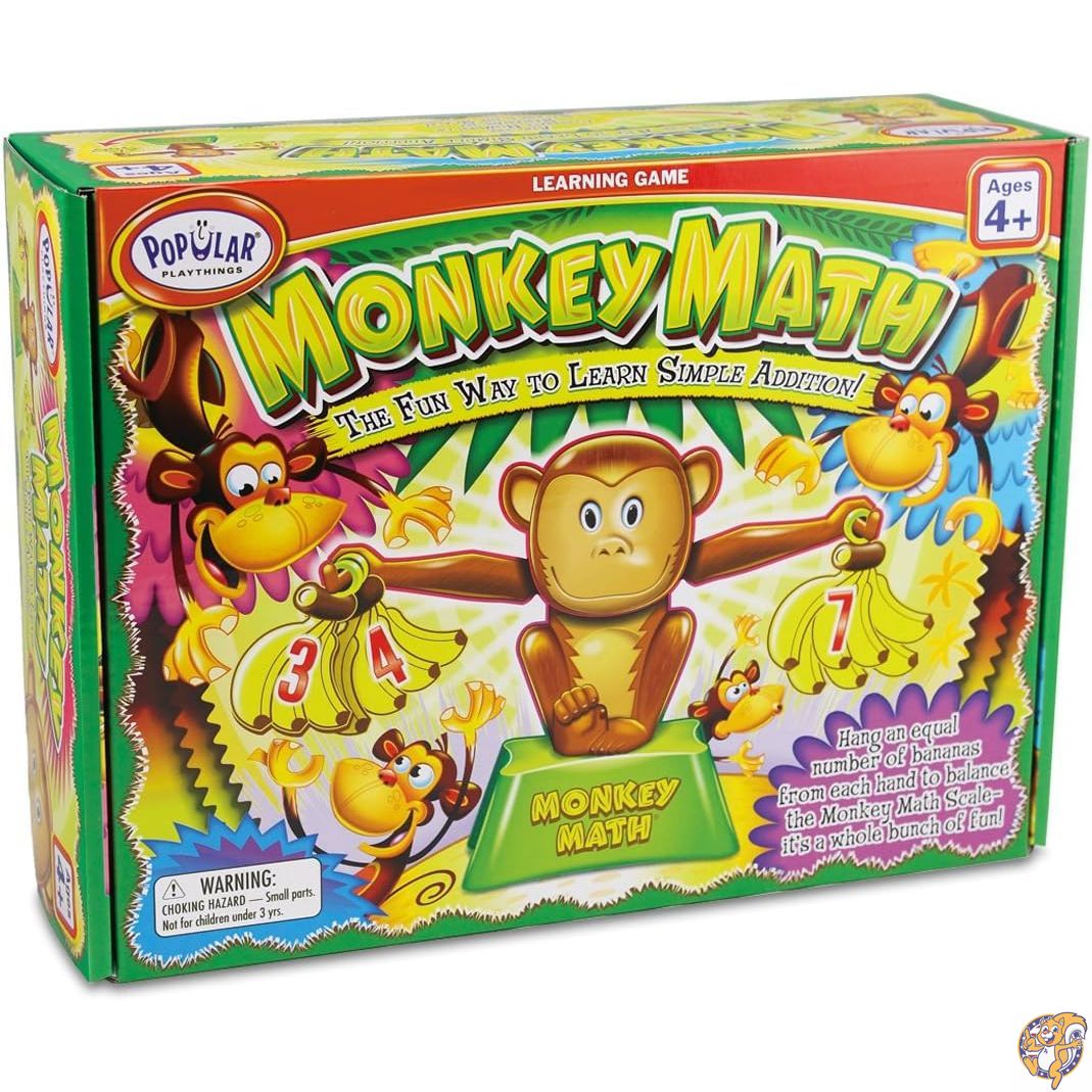 【楽天市場】Monkey Math by Popular Playthings [並行輸入品]：パームスアメリカ