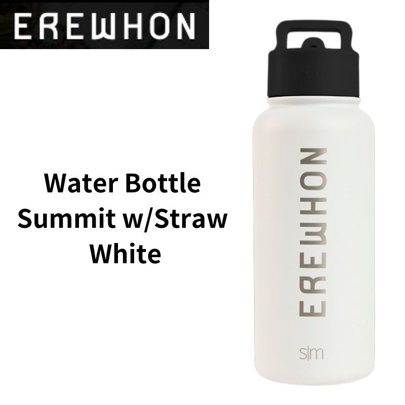 【楽天市場】【お買い物マラソン！555円クーポン】エレワン 水筒 ウォーターボトル Erewhon サミット ストロー付 ホワイト Water ...