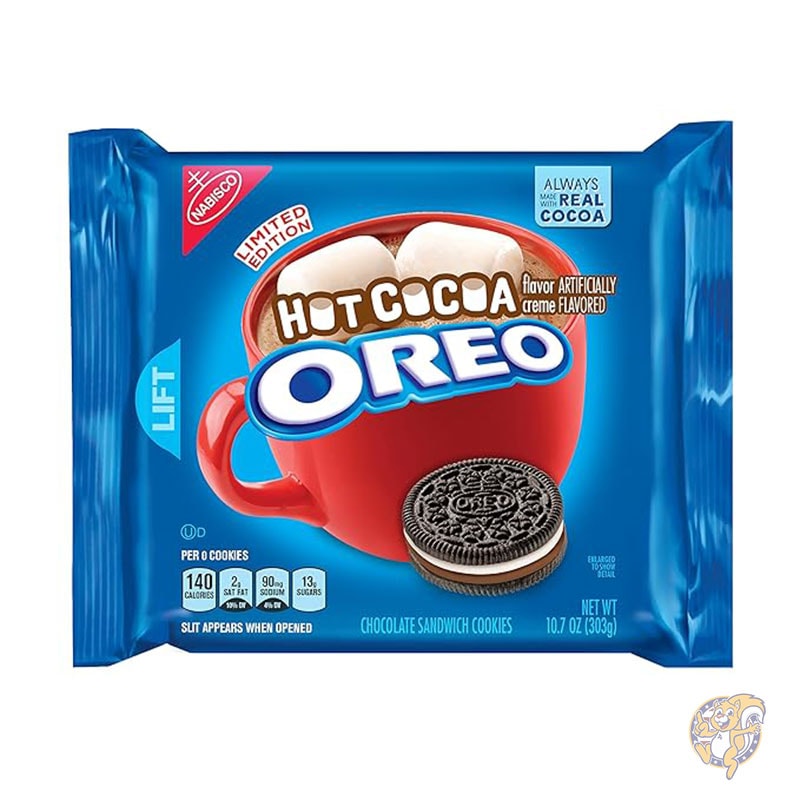 【楽天市場】Oreo オレオ ホットココア チョコレート サンドイッチ クッキー 限定版 303g アメリカ限定 OREOクッキー オレオ ...