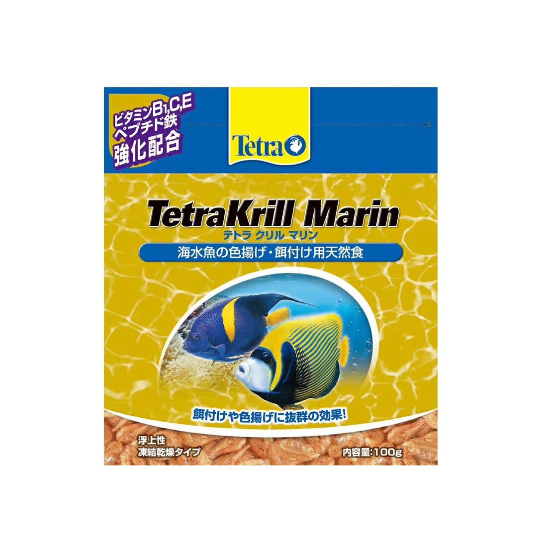 【楽天市場】 【テトラ】テトラ クリル マリン 100g スペクトラム ブランズ ジャパン：PALMY EXPRESS