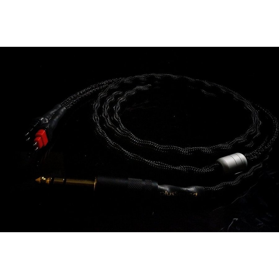 【楽天市場】PlusSound プラスサウンド Echo Series Custom Cable Sennheiser ヘッドホン リケーブル ...
