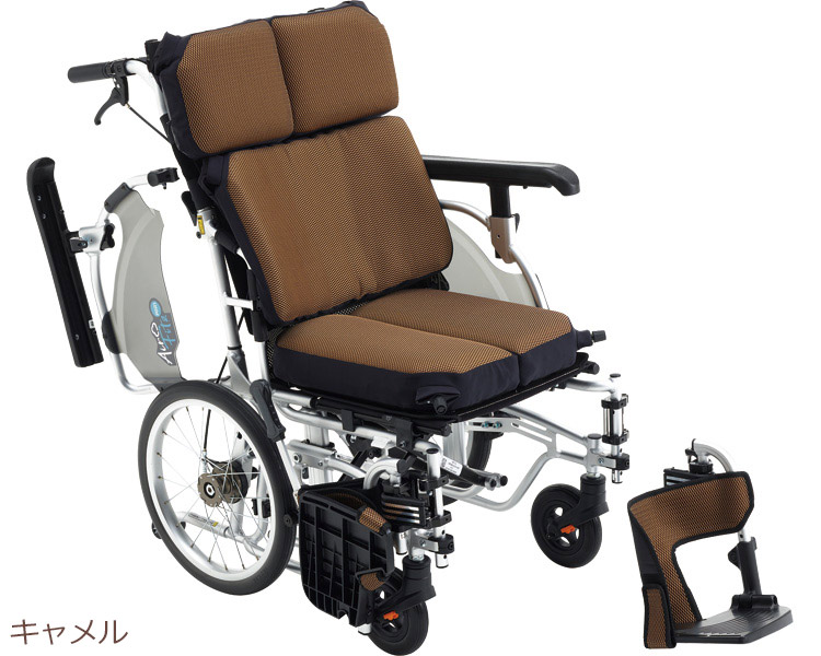 【楽天市場】Air・Fitz（エア・フィッツ）AFP-16 介助用 CJ01090 座幅40cm ミキ| 車椅子 車イス 介助用車いす くる ...