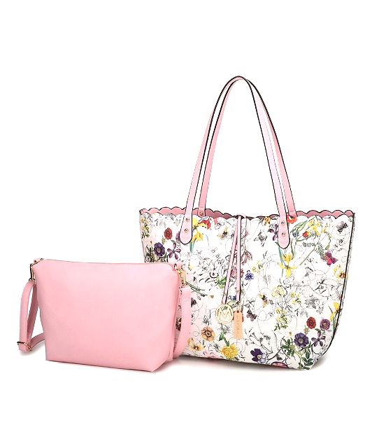 【楽天市場】限定1個！ MKF コレクション by Mia K.トートバッグ&クロスボディ セット：Paper freak