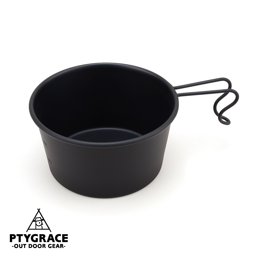 【楽天市場】PTYGRACE ブラック シェラカップ 600ml目盛付 PY-SIE031 キャンプ アウトドア レジャー 深型 調理 日本製 プリグレース ロッキー (hok)：パピルス ...
