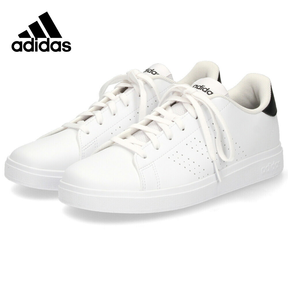 【楽天市場】アディダス スニーカー ジュニア キッズ 白 adidas アドバンコート ベース 2.0 J IH8123 ホワイト シューズ ...