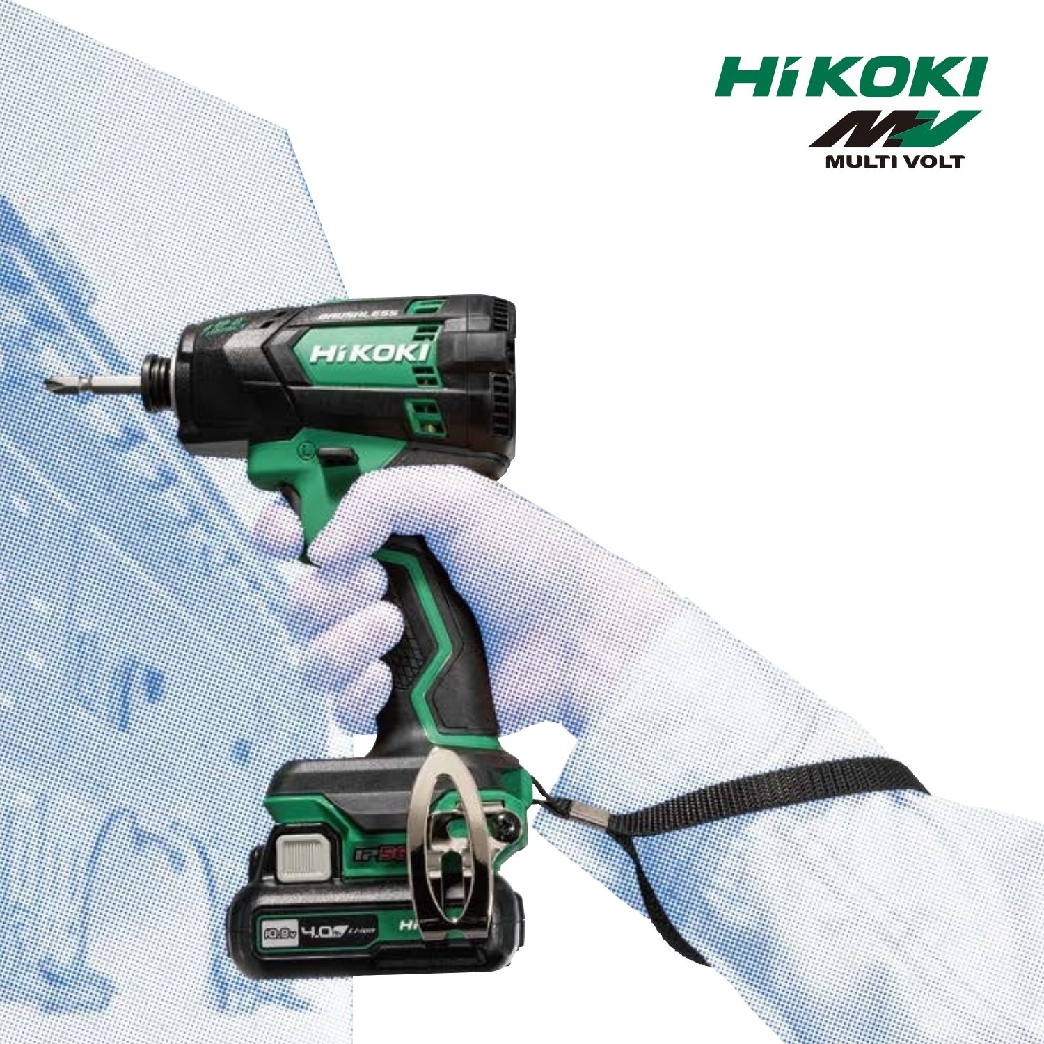 【楽天市場】HiKOKI ハイコーキ 10.8V コードレス静音インパクトドライバ WHP12DA(2LS) リチウムイオン電池（BSL1240M）×2個・急速充電器（UC12SL）・ケース付 ...