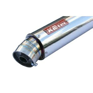 【楽天市場】K2tec(ケイツーテック) GPスタイル STDサイレンサー 3ピース 520mm/φ100/60.5/ スプリングフックタイプ gps3p-52s6h6 バイク カスタム ...