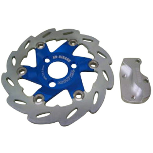 【楽天市場】KN企画(ケーエヌキカク) ビッグブレーキディスク ヤマハ フローティングタイプ 花型 220mm DK01-JOG-220 バイク ディスクローター：パーツダイレクト楽天市場店