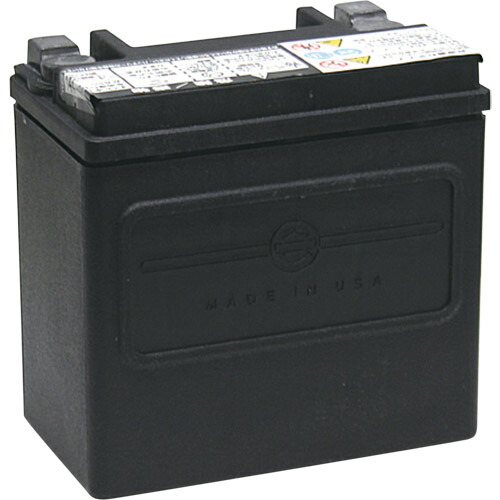 【楽天市場】ハーレージャパン(純正) 【純正部品】H-D AGM標準装備バッテリー 66000208 66000208A バイク 密閉型MF ...