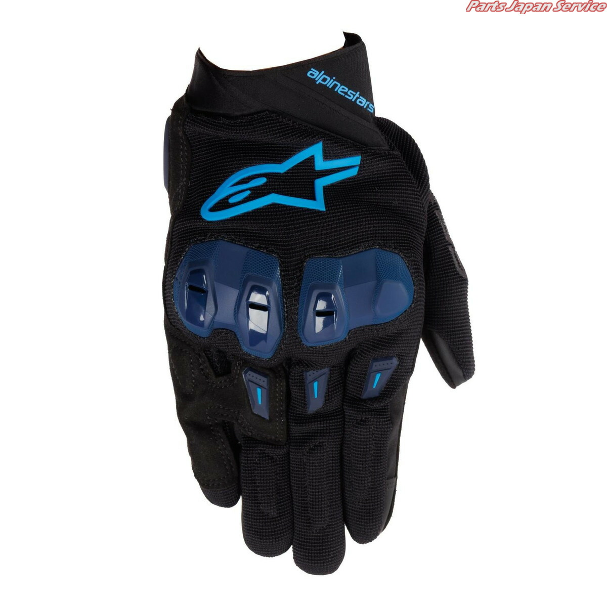 【楽天市場】SP X 1 GLOVE : 1497 BLACK BLITHE BLUE : L アルパインスターズ：パーツジャパンサービス楽天市場店