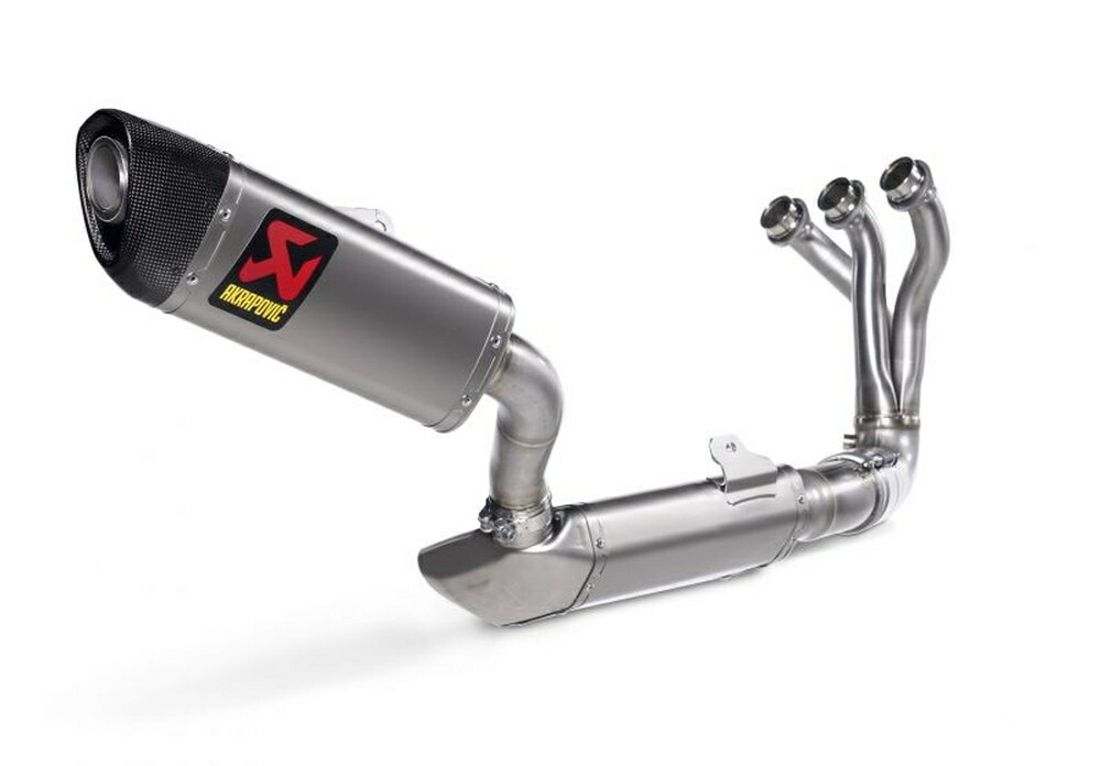 【楽天市場】AKRAPOVIC MT-09/ABS EC仕様 RACING LINE(3-1)チタン S-Y9R15-HAPT/1 ...