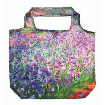【楽天市場】名画エコバッグ モネ「アイリスガーデン」 AE-00827【お寄せ品、返品キャンセル不可。欠品終売時連絡あり】：ヘルシー救急BOX