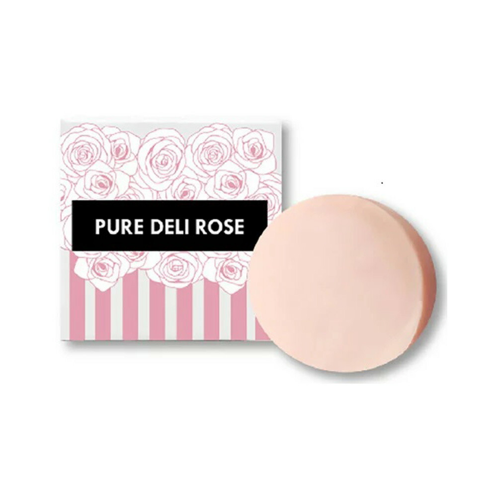 【楽天市場】【5個購入で1個多くおまけ】PURE DELI ROSE ピュアデリローズ【ヘルシ価格】 ソープ スキンケア ゾーン わくねり化粧 ...