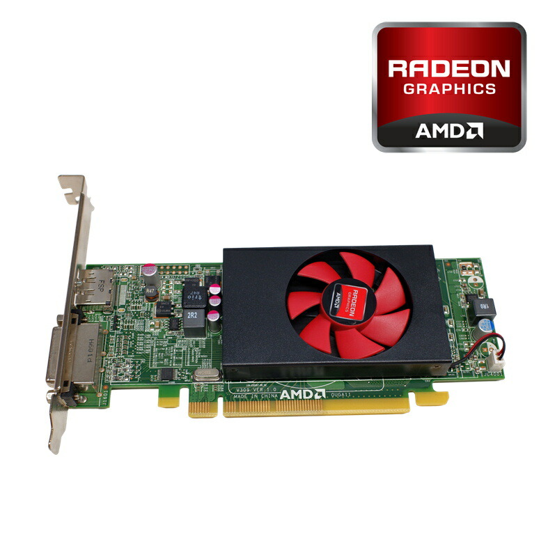 【楽天市場】【中古パーツ】 AMD RADEON R5 240 1GB フルハイト グラフィックボード (DELL OEM) メール便送料無料 ...