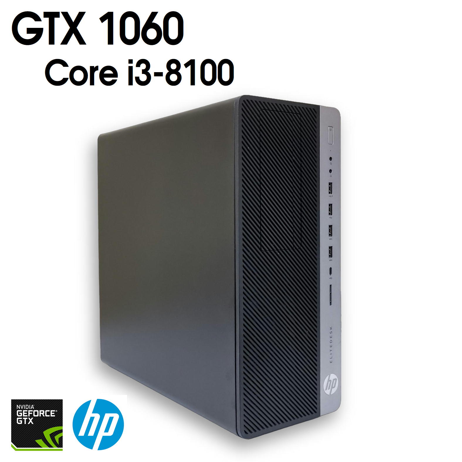 【楽天市場】【中古ゲーミングPC】hp Elite Desk 800 G4 TWR / GeForce GTX 1060 / Core i3 ...
