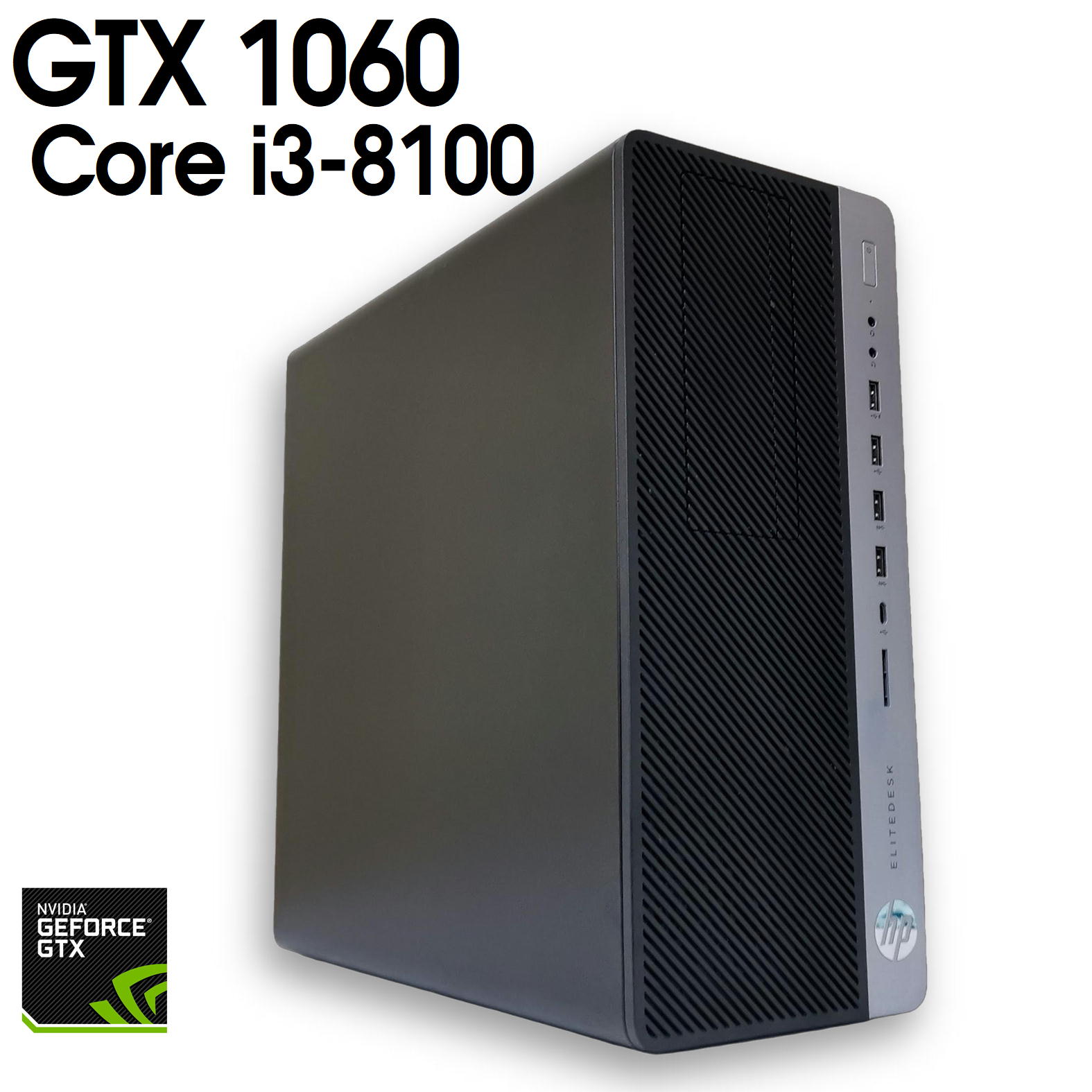 【楽天市場】【中古ゲーミングPC】hp Elite Desk 800 G4 TWR / GeForce GTX 1060 / Core i3 ...