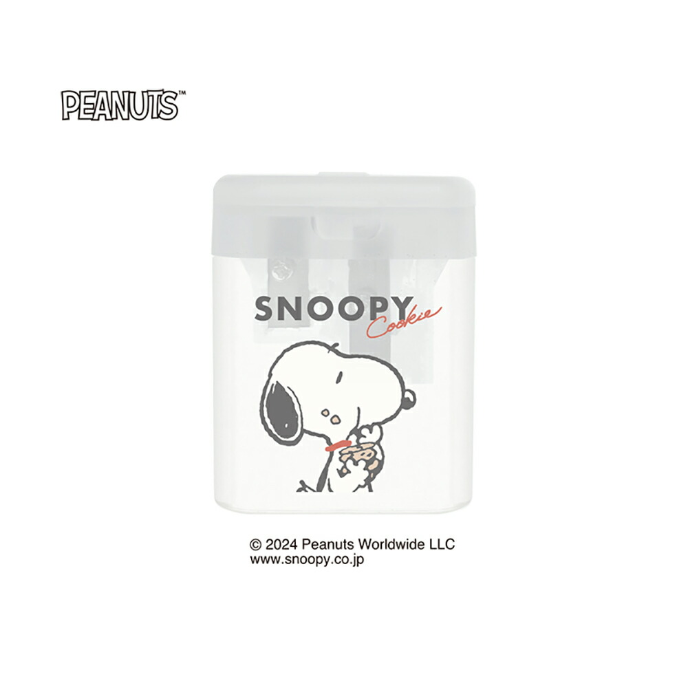 【楽天市場】【文房具限定！1,650円以上購入で10%OFF！2/28 23:59まで】 スヌーピー ツイン鉛筆削り/スヌーピー モグモグアッフ：パステルオンラインストア