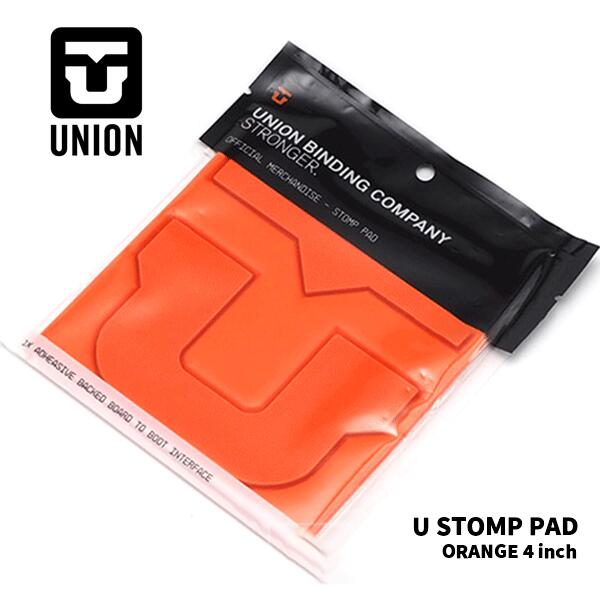 【楽天市場】UNION BINDHING U STOMP PAD - ORANGE 4 INCH ユニオン ビンディング デッキパッド ...