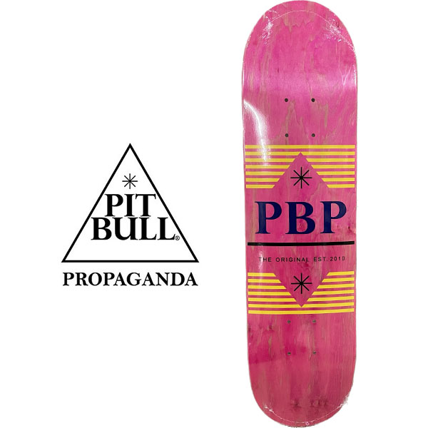【楽天市場】PIT BULL PROPAGANDA KIDS DECK 7.125 ピットブル プロパカンダ キッズ スケートボード スケート ...