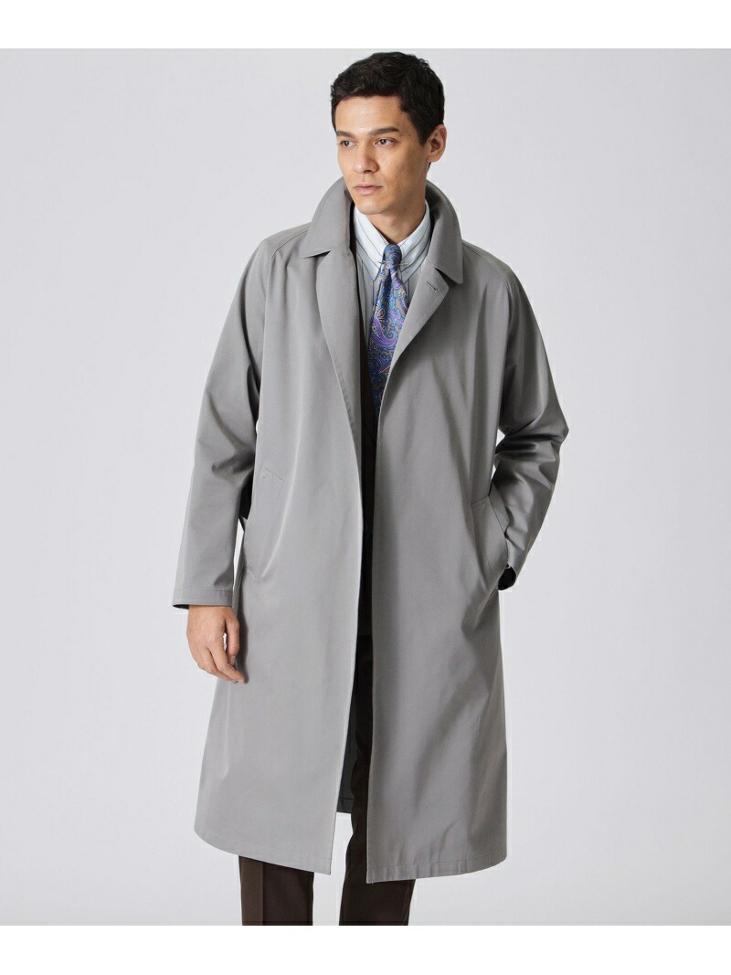 【楽天市場】【SALE／50%OFF】【数量限定】「COLLECTION LINE」コットンシルクシャンブレーバルマカーンラップコート Paul Stuart ポール・スチュアート ジャケット ...