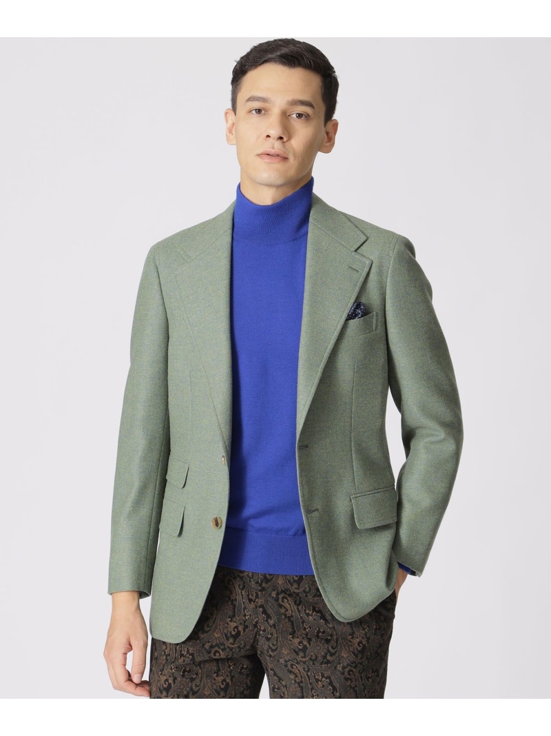 【楽天市場】【SALE／38%OFF】【数量限定】「COLLECTION LINE」シェットランドツイード シングル2Bジャケット Paul Stuart ポール・スチュアート ジャケット ...