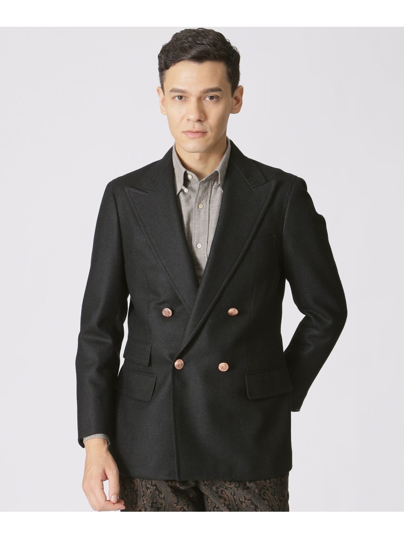 【楽天市場】【SALE／30%OFF】【数量限定】「COLLECTION LINE」 シェットランドツイード ダブル4Bブレザー Paul Stuart ポール・スチュアート ジャケット ...