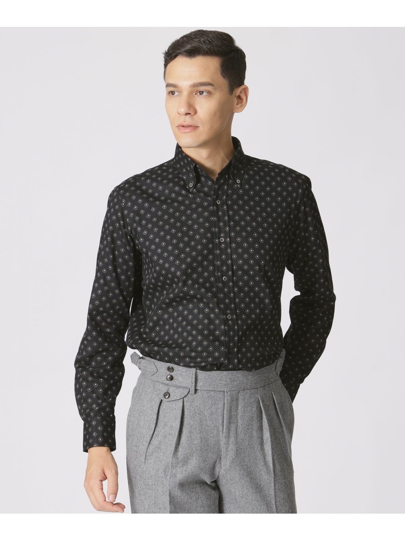 【楽天市場】【SALE／25%OFF】【数量限定】「COLLECTION LINE」ジオメトリックプリントBDシャツ Paul Stuart ポール・スチュアート トップス シャツ・ブラウス ...