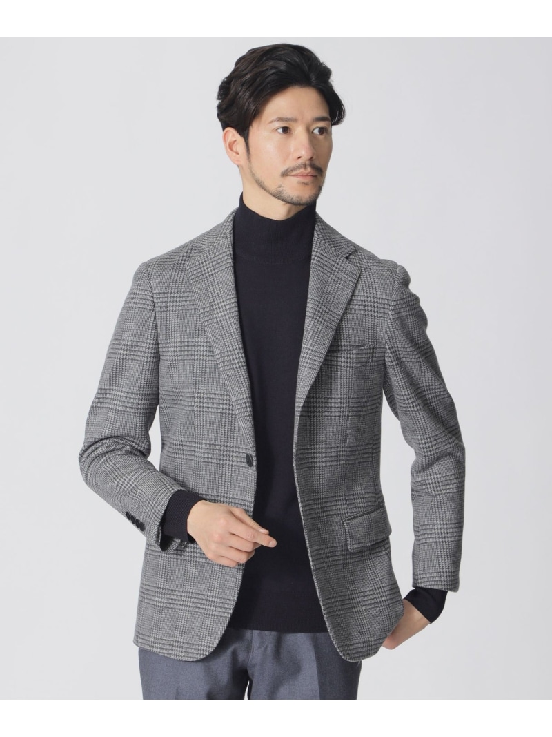 【楽天市場】【SALE／30%OFF】「STUART'S TRAVELER」ウールジャージグレナカートチェックジャケット Paul ...