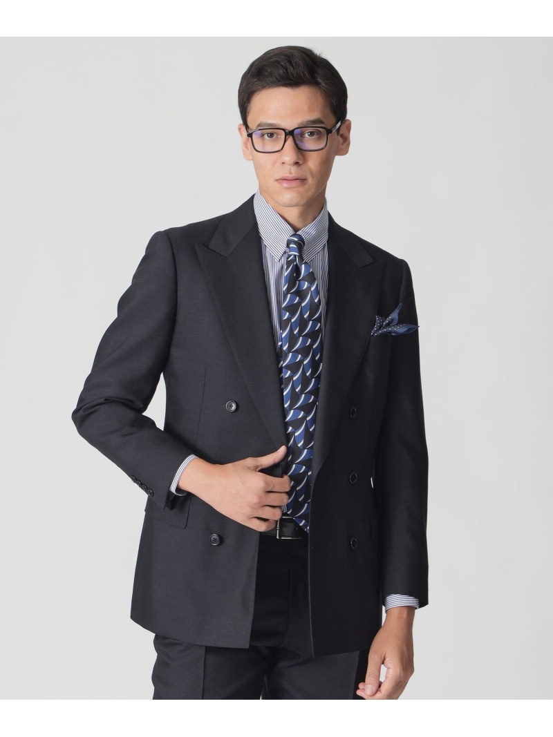 【楽天市場】【数量限定】「COLLECTION LINE」 ダブル6ボタンワイドラペルスーツ Paul Stuart ポール・スチュアート スーツ・フォーマル セットアップスーツ ネイビー ...