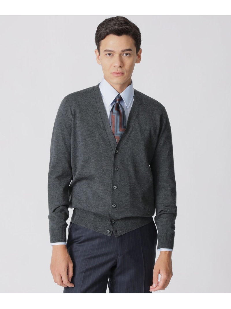 【楽天市場】【SALE／25%OFF】ファインウールハイゲージニットカーディガン Paul Stuart ポール・スチュアート トップス ...