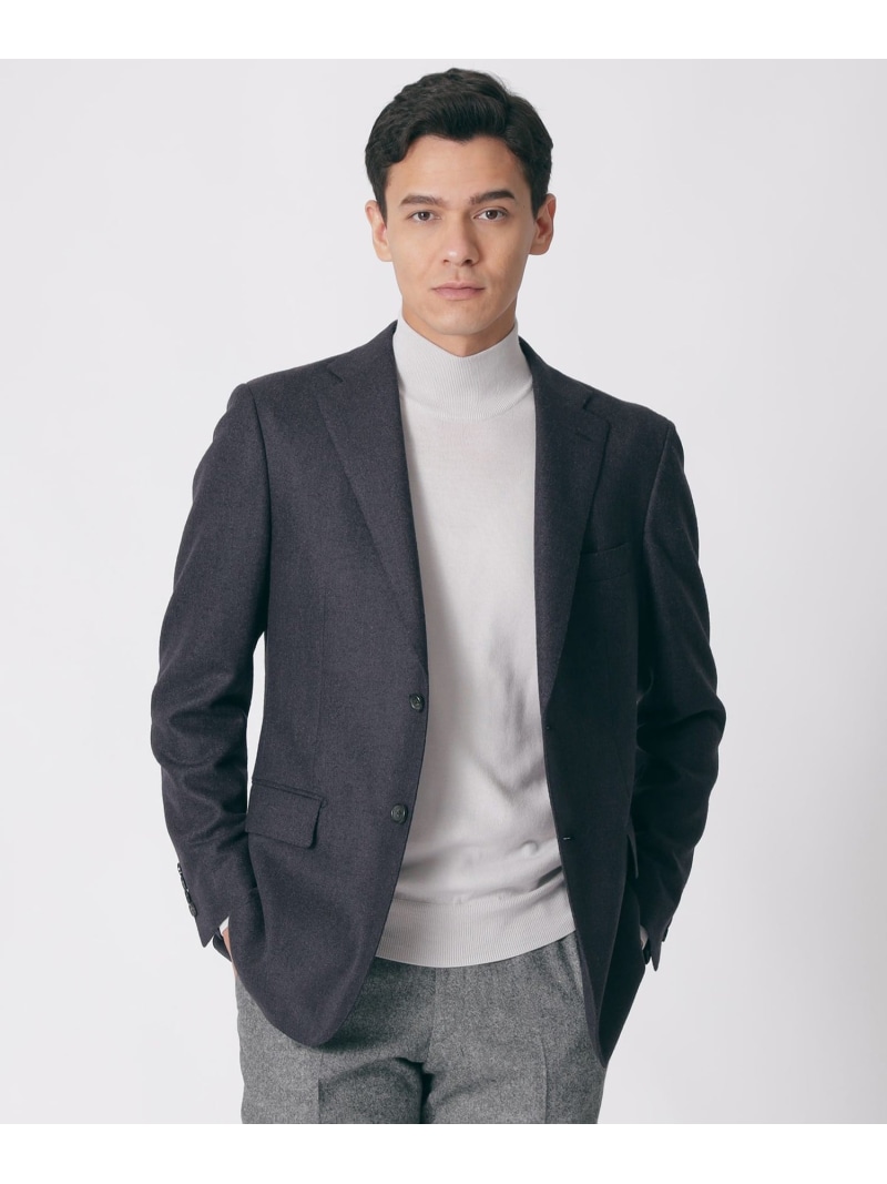 【楽天市場】【SALE／40%OFF】アルパカミックスウールループヤーンへリンボンジャケット Paul Stuart ポール・スチュアート ...