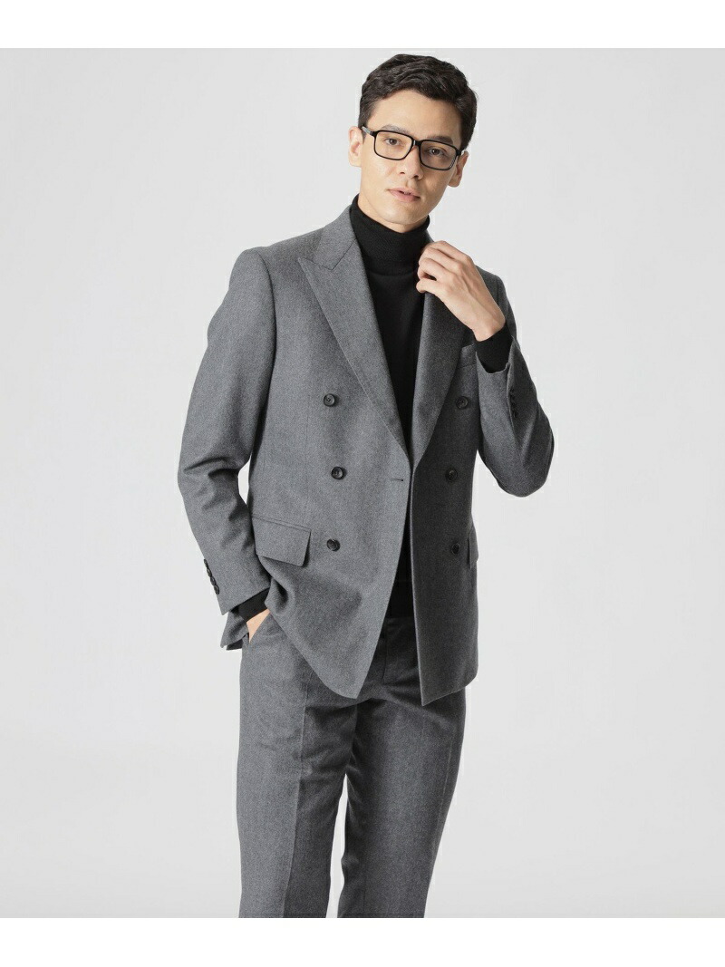 【楽天市場】【SALE／37%OFF】【BAKER MODEL】ウールフランネルダブルブレストスーツ/セットアップ Paul Stuart ポール・スチュアート スーツ・フォーマル ...