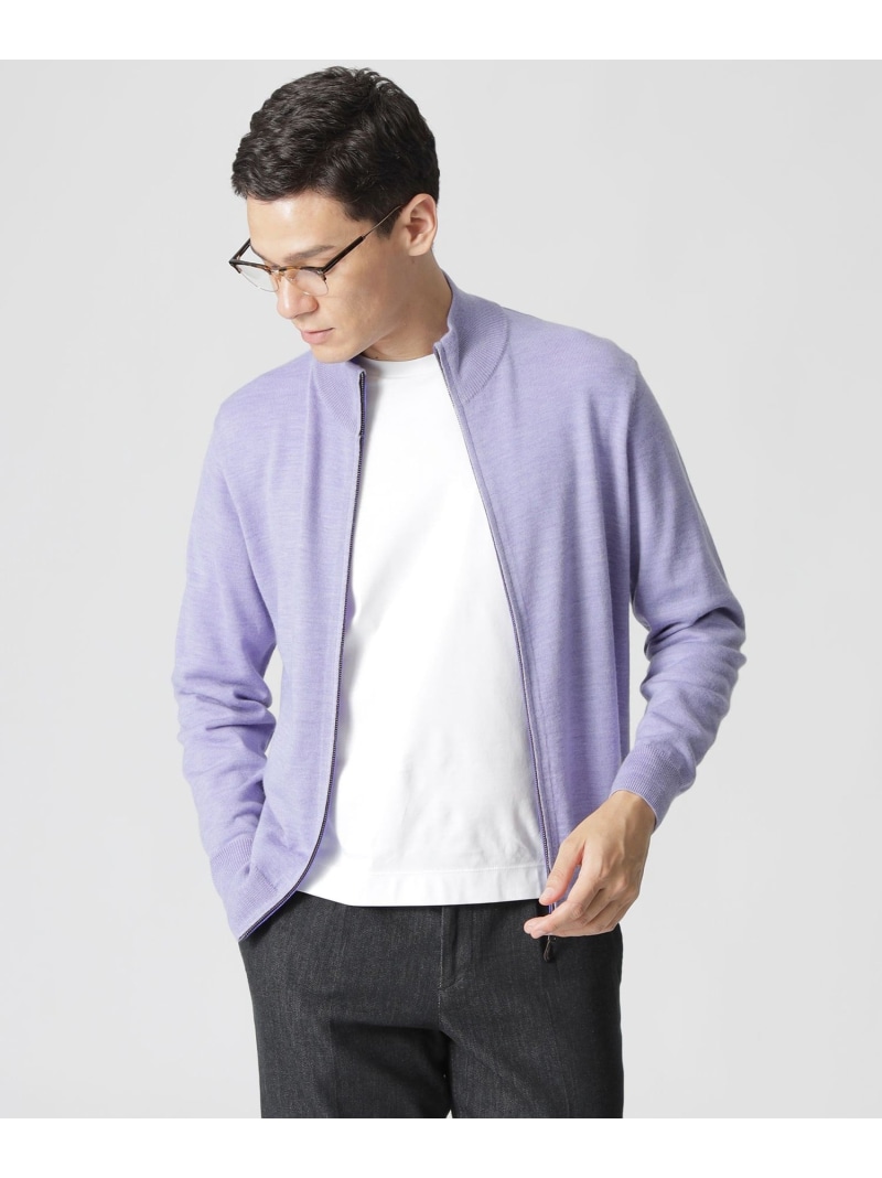 【楽天市場】【SALE／25%OFF】エクストラファインウールウールニットフルジッププルオーバー Paul Stuart ポール・スチュアート ...