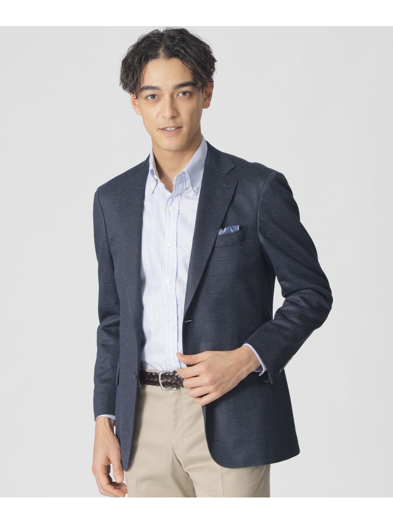 【楽天市場】【SALE／54%OFF】【Nikkei magazine掲載】ラミーバスケットジャージジャケット Paul Stuart ポール・スチュアート ジャケット・アウター テーラード ...