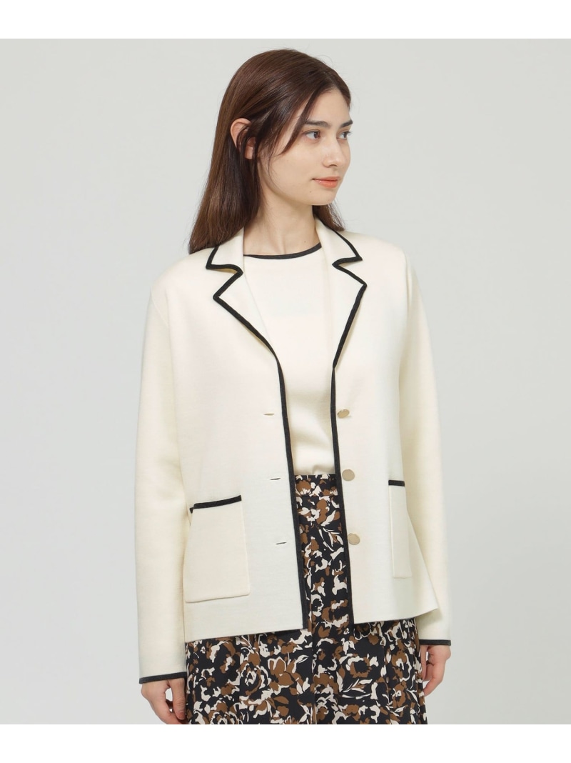 【楽天市場】【SALE／25%OFF】ダブルフェイスウォッシャブルウール カーディガン Paul Stuart ポール・スチュアート トップス ...