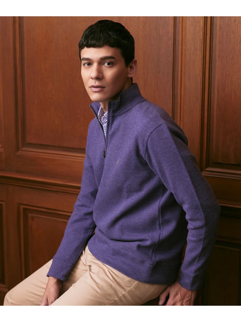 【楽天市場】【SALE／49%OFF】パケ柄 ダブルフェイスハーフジップ Paul Stuart ポール・スチュアート トップス シャツ・ブラウス グレー パープル ネイビー【RBA_E ...