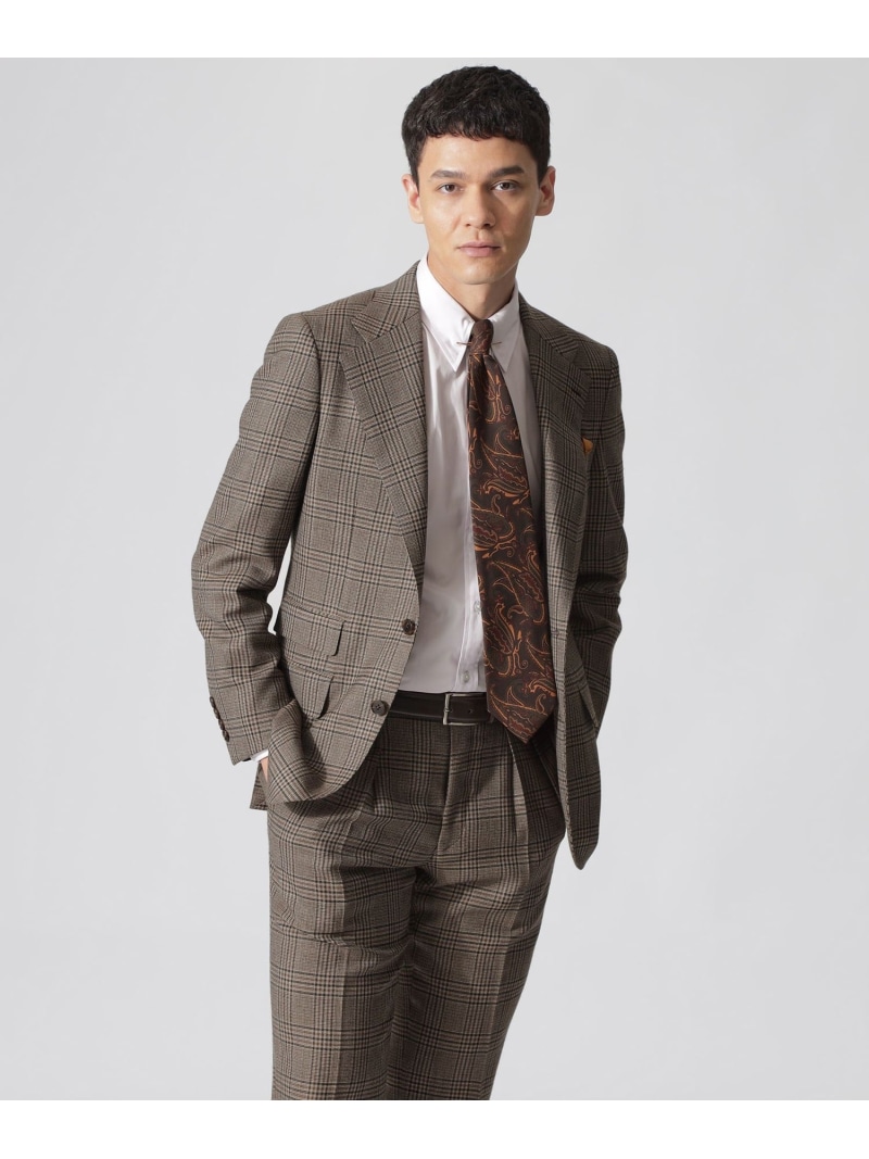 【楽天市場】【SALE／50%OFF】【数量限定】「COLLECTION LINE」ウールグレナカートチェックスーツ/セットアップ Paul Stuart ポール・スチュアート スーツ ...