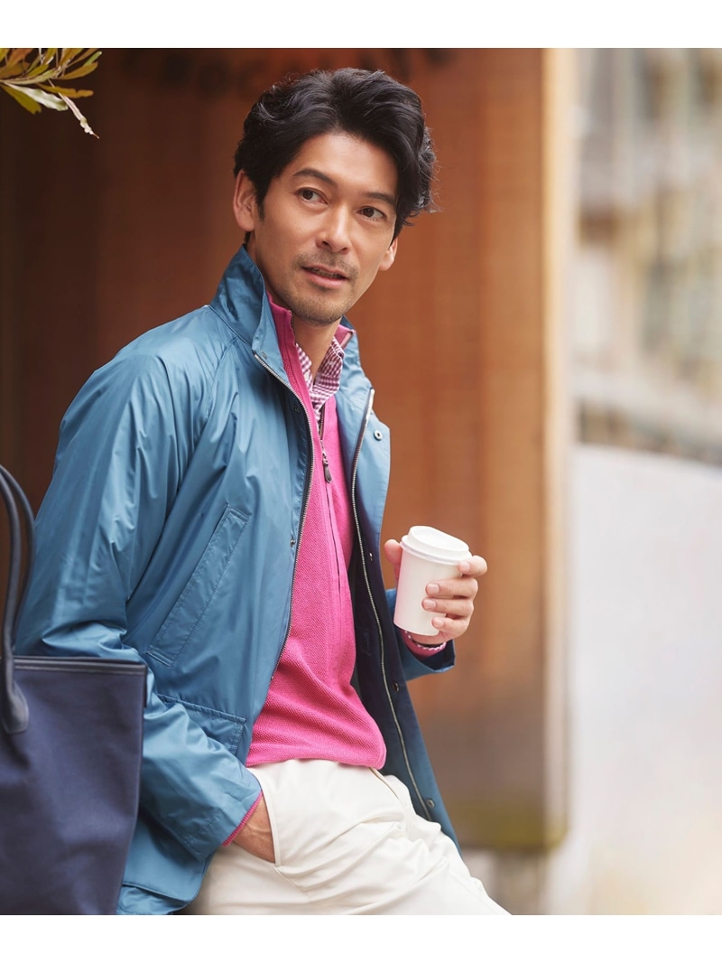 【楽天市場】【SALE／27%OFF】PERTEX(R)クルーザージャケット Paul Stuart ポール・スチュアート ジャケット・アウター ブルゾン・ジャンパー ブラック ブルー【RBA ...