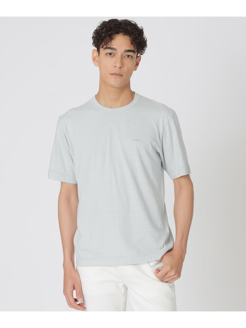 【楽天市場】ラフィ天竺 カジュアルTシャツ Paul Stuart ポール・スチュアート トップス カットソー・Tシャツ ブルー ネイビー グレー【送料無料】[Rakuten Fashion ...