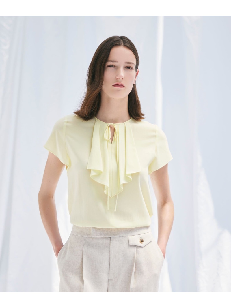 【楽天市場】【SALE／30%OFF】【ウォッシャブル】トリアセコットン ブラウス Paul Stuart ポール・スチュアート トップス ...