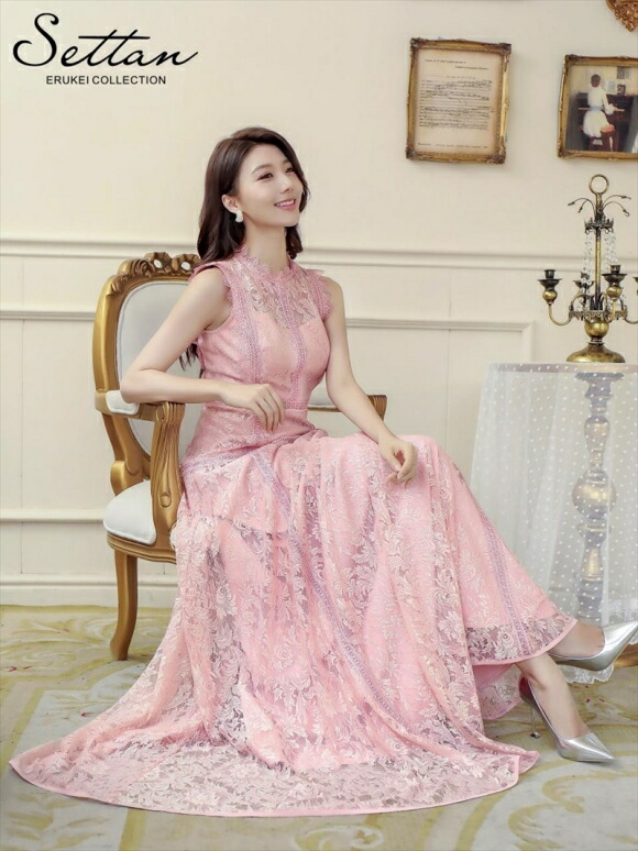 【楽天市場】【2000円OFFクーポン対象】 エルケイ ERUKEI ドレス E2622 キャバドレス 大きいサイズ あり ロングドレス ノー ...