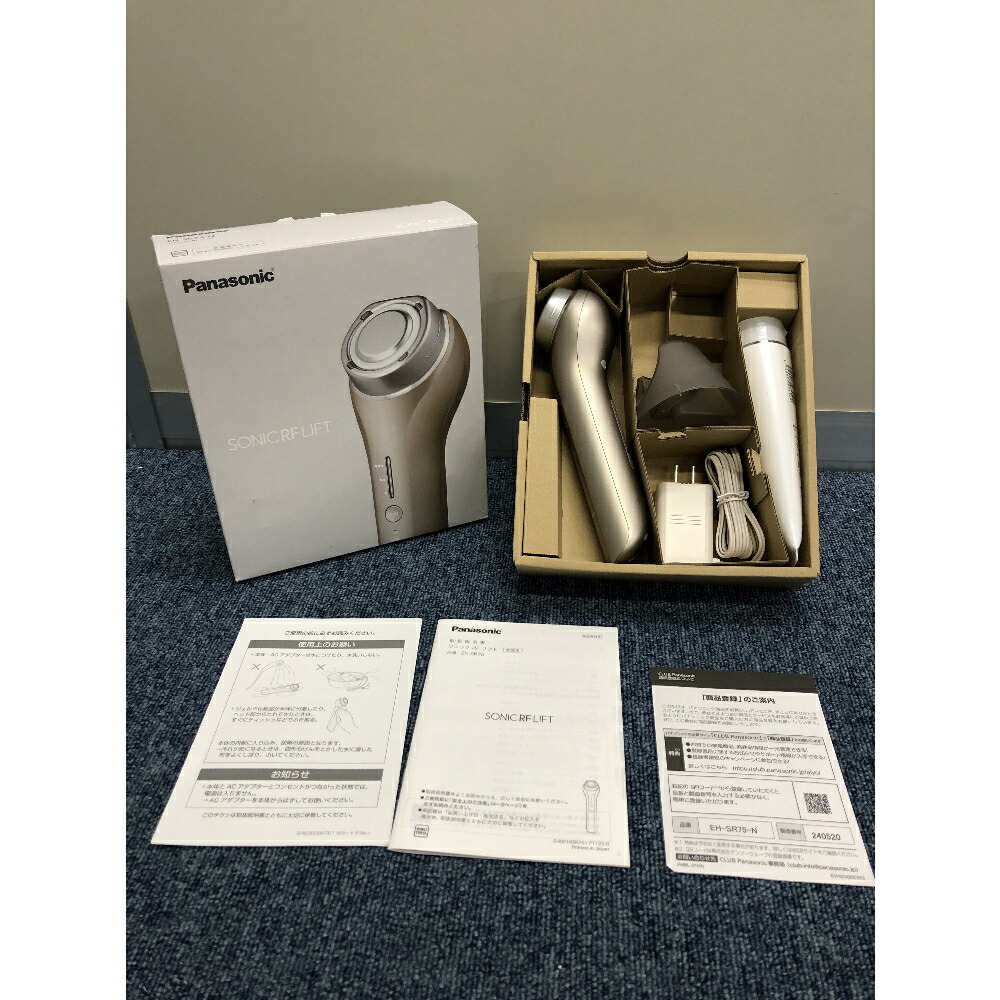【楽天市場】Panasonic(パナソニック) [展示品B]ソニック RF リフト EH-SR75-N ゴールド調：PCボンバー 楽天市場店