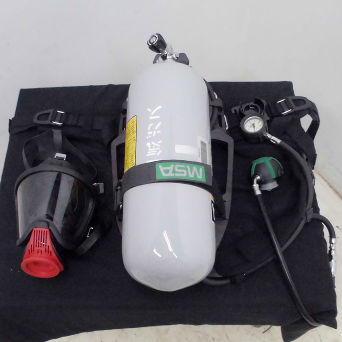 【楽天市場】MSA エムエスジャパン AirGo Pro エアゴープロ 自給式呼吸器（空気呼吸器）高圧空気ボンベ付 2013年 現状渡し ...