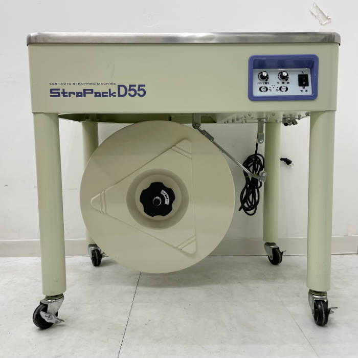 【楽天市場】【中古】半自動梱包機 D55 ストラパック 2018年 Strapping Machine 結束機 送料無料 【見学 富山】【動産 ...