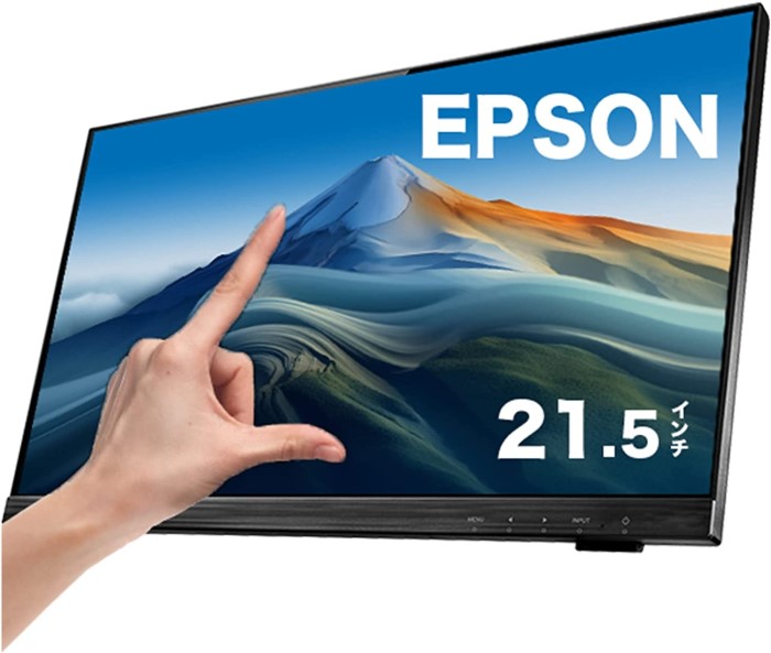 【楽天市場】EPSON 21.5インチワイド タッチパネルLED液晶モニター(Full HD/ADSパネル/HDMI端子搭載/10ポイント ...