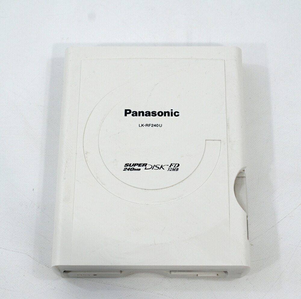 【楽天市場】【中古】パナソニック LK-RF240UZ(USB接続240MBスーパーディスクドライブ)：pc98.shop