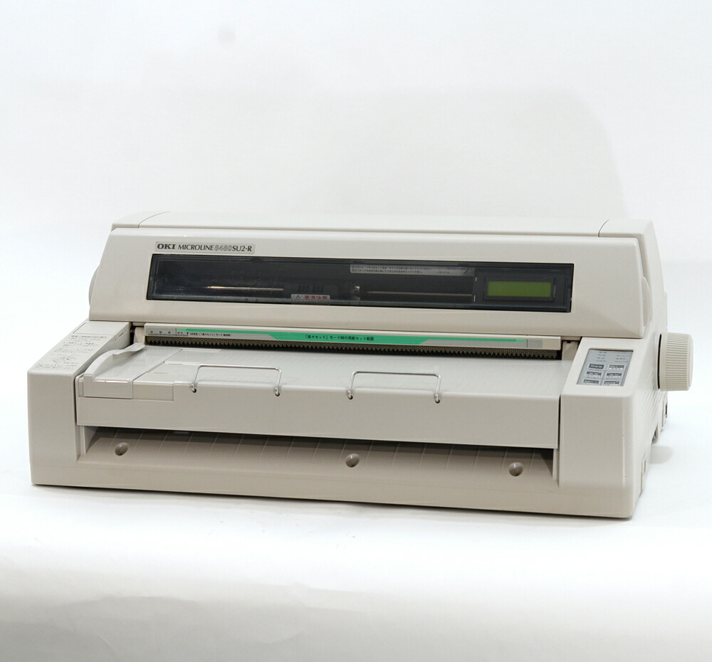 【楽天市場】【中古】OKI ドットプリンター MICROLINE8480SU2-R ML8480SU2-R 伝票 複写 水平型 パラレル ...