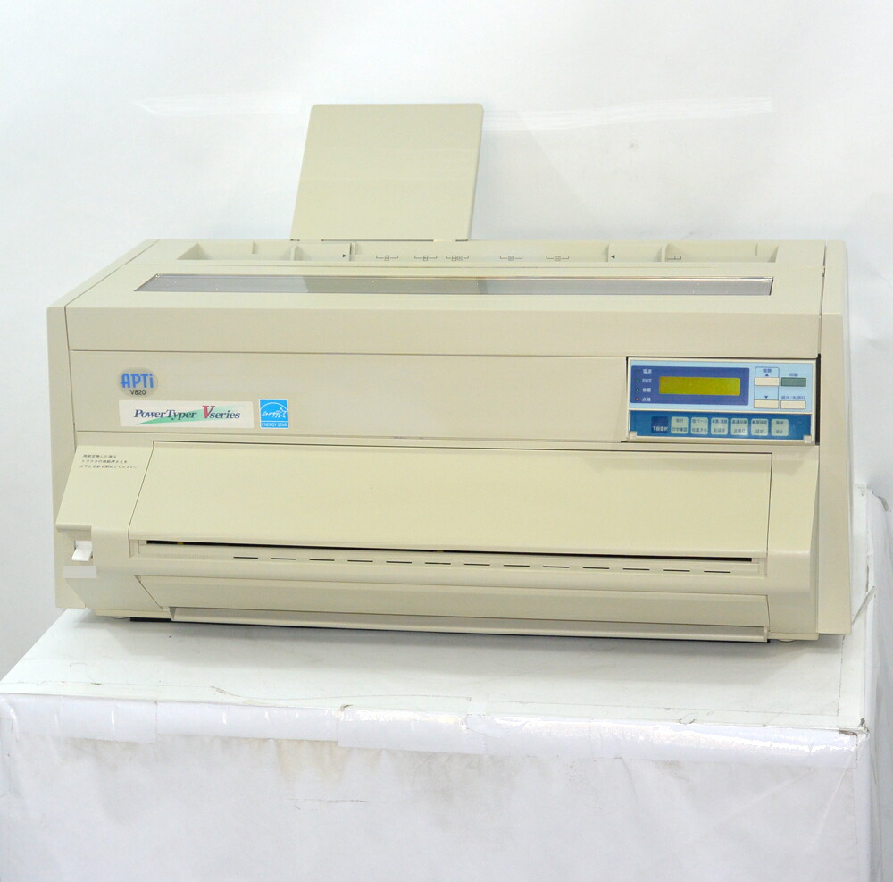 【楽天市場】【中古】V820 JBAT APTi PowerTyper ドットプリンタ 9枚複写対応 パラレル LAN USB：pc98.shop