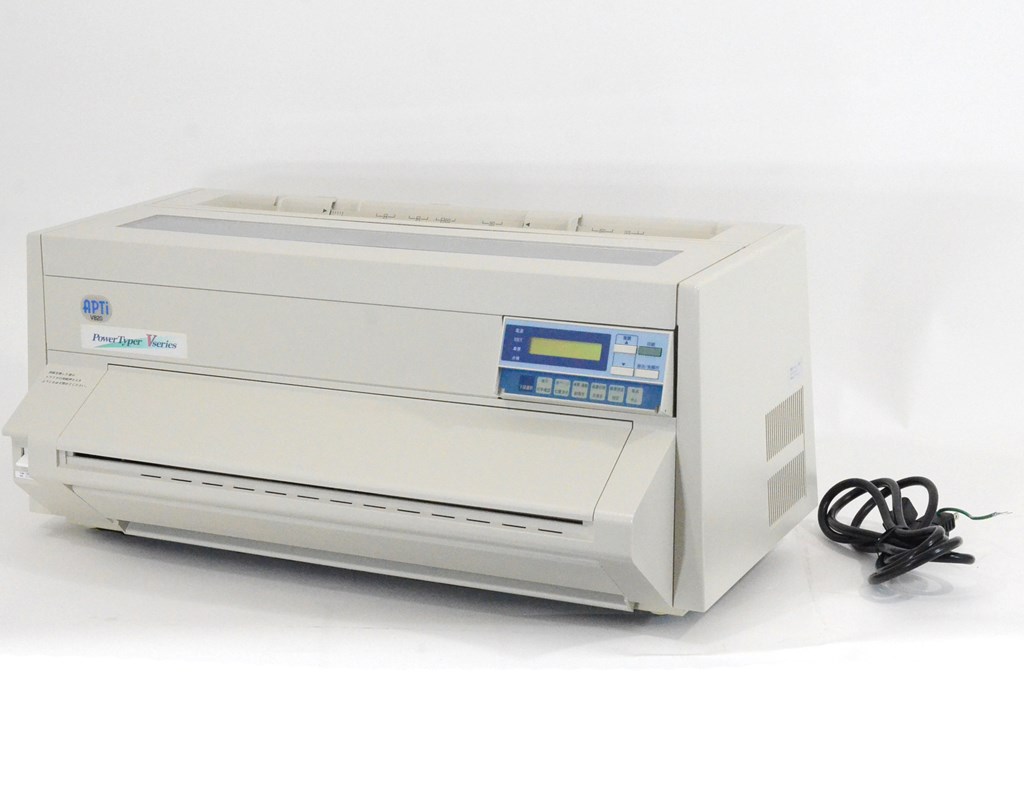 【楽天市場】【中古】JBAT APTi PowerTyper V820 ドットプリンタ 9枚複写対応 伝票 複写 ラウンド型 パラレル LAN ...